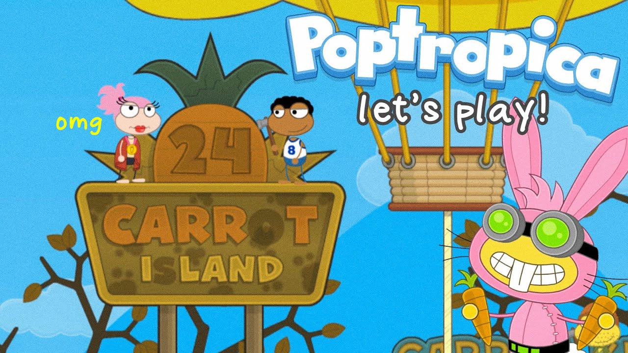 23 year old plays poptropica! nostalgic childhood gaming (let's play ...