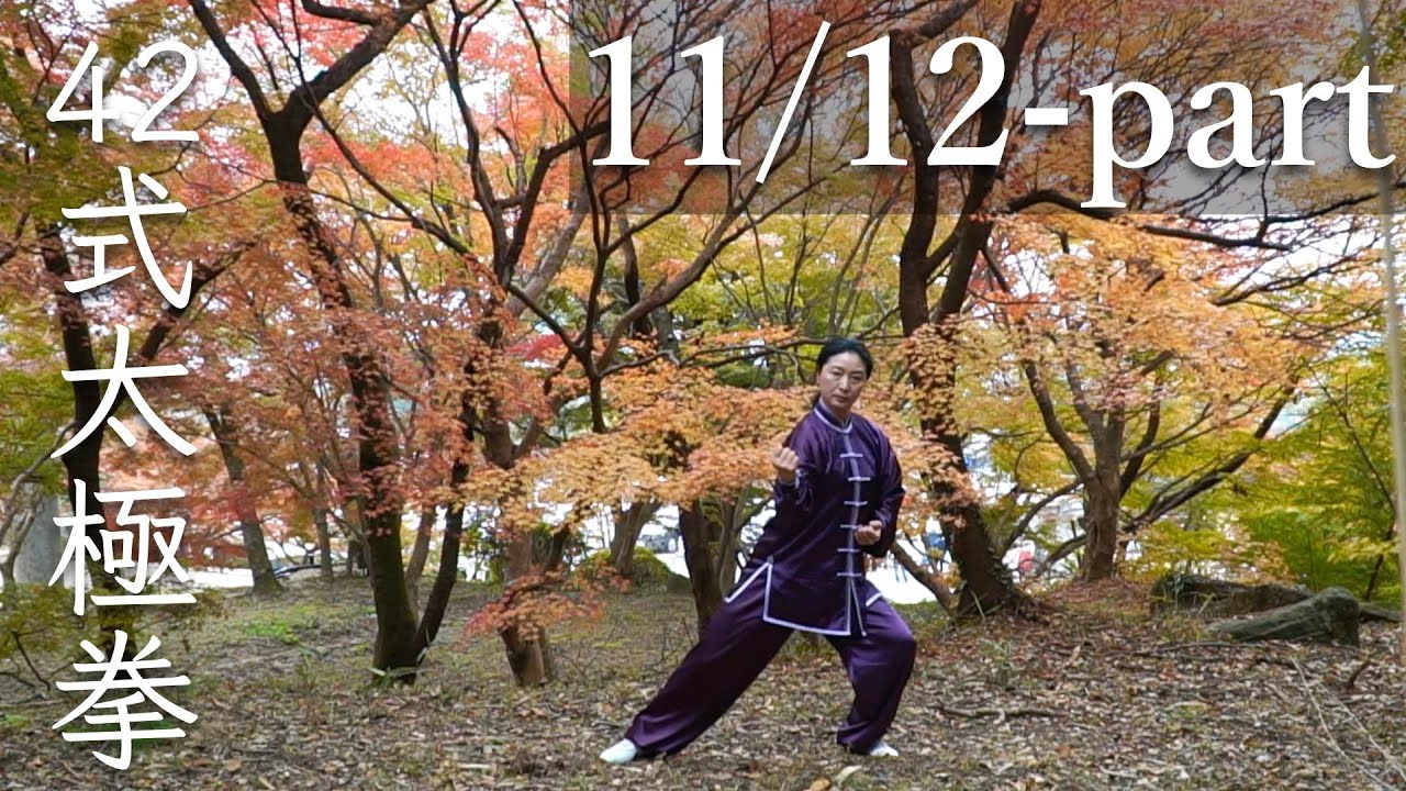 【太極拳】42式太極拳 tai chi chuan【tai chi】 - YouTube