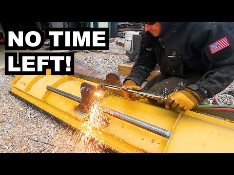 I Built a Snow Plow in One Day — Racing the Storm