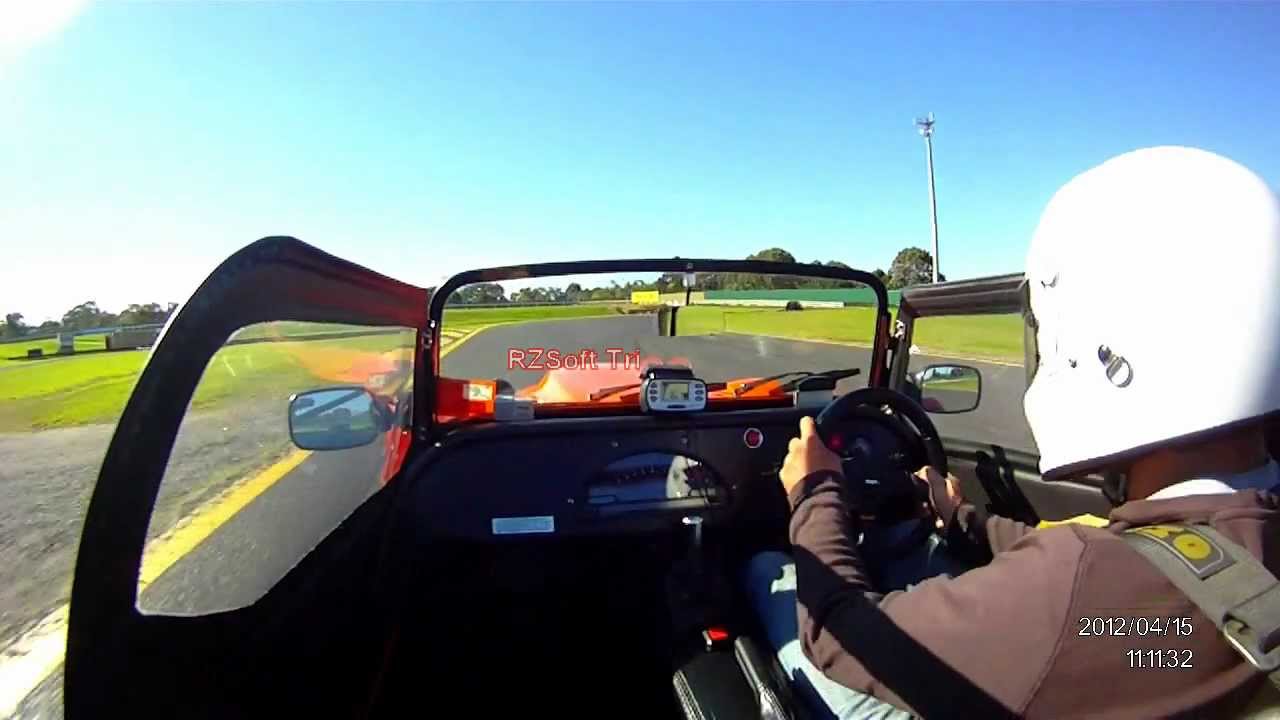 Westfield Clubman at Sandown 15/4/12 - practice - YouTube
