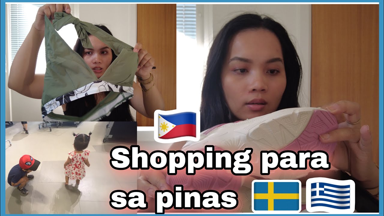 Playground + Pasalubong Haul at summer outfit para sa pinas😊 ️ Filipina ...
