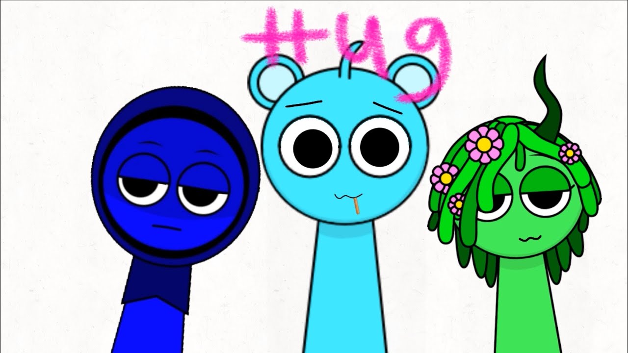 Sprunki give everyone a hug - YouTube