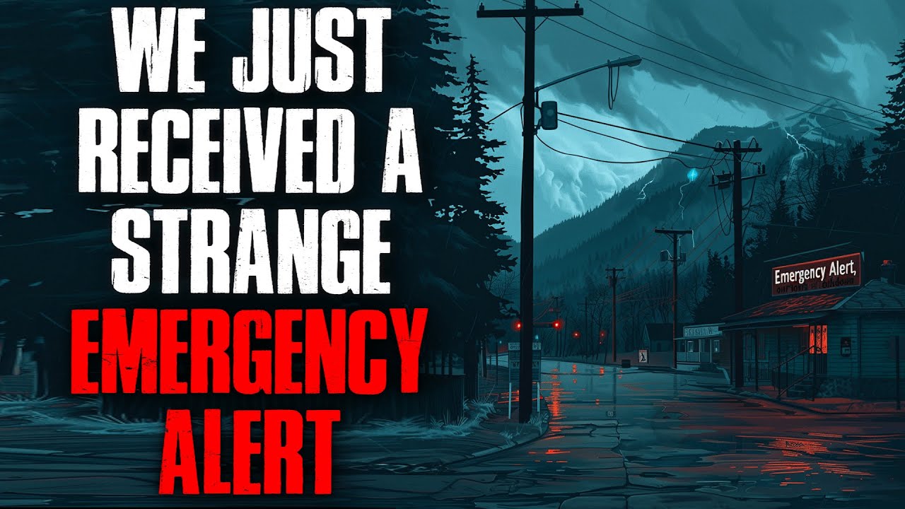 We Just Received A Strange Emergency Alert - YouTube