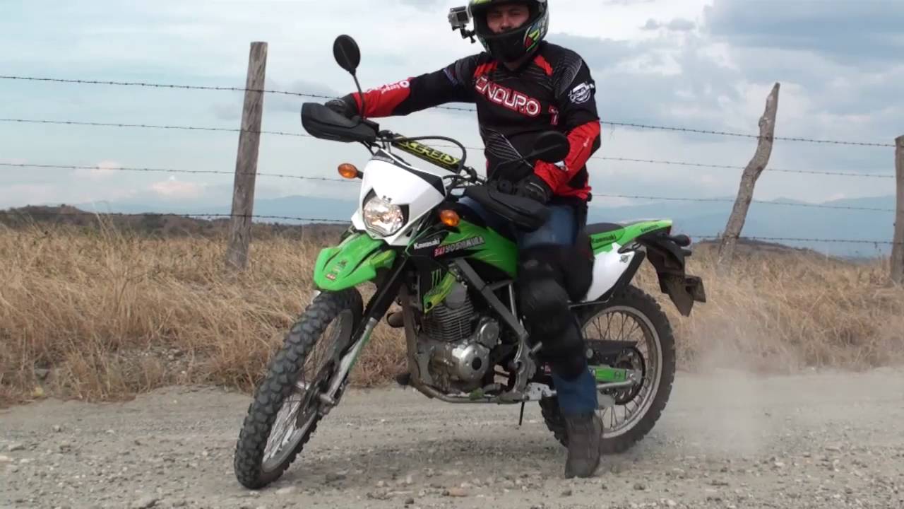 KLX 150 L KAWASAKI 2016 ESPECIFICACIONES Y PRUEBA RUTA - YouTube