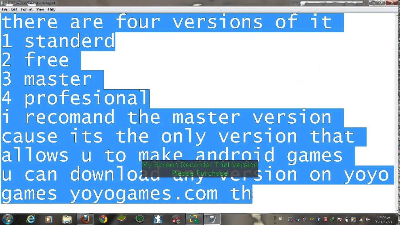 how to make android games using game maker by gaes hilwany - YouTube