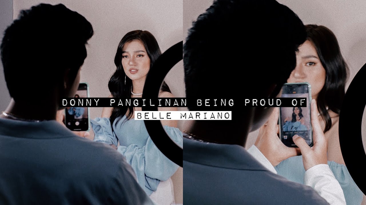donny pangilinan being proud of belle mariano | donbelle - YouTube