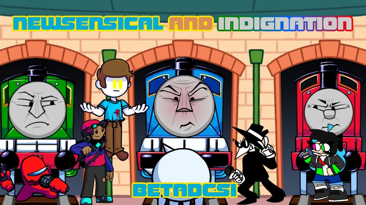 Newsensical and Indignation, but every turn a different character sings ...