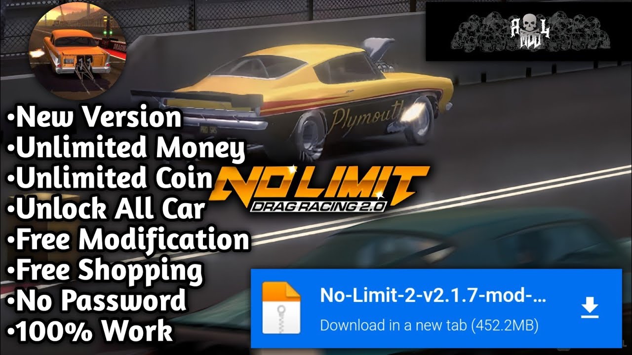 No Limit Drag Racing 2 Mod Apk V2.1.7 - Unlimited Money & Unlimited ...