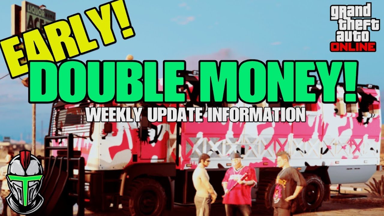 EARLY GTA Online Double Money Information! - YouTube