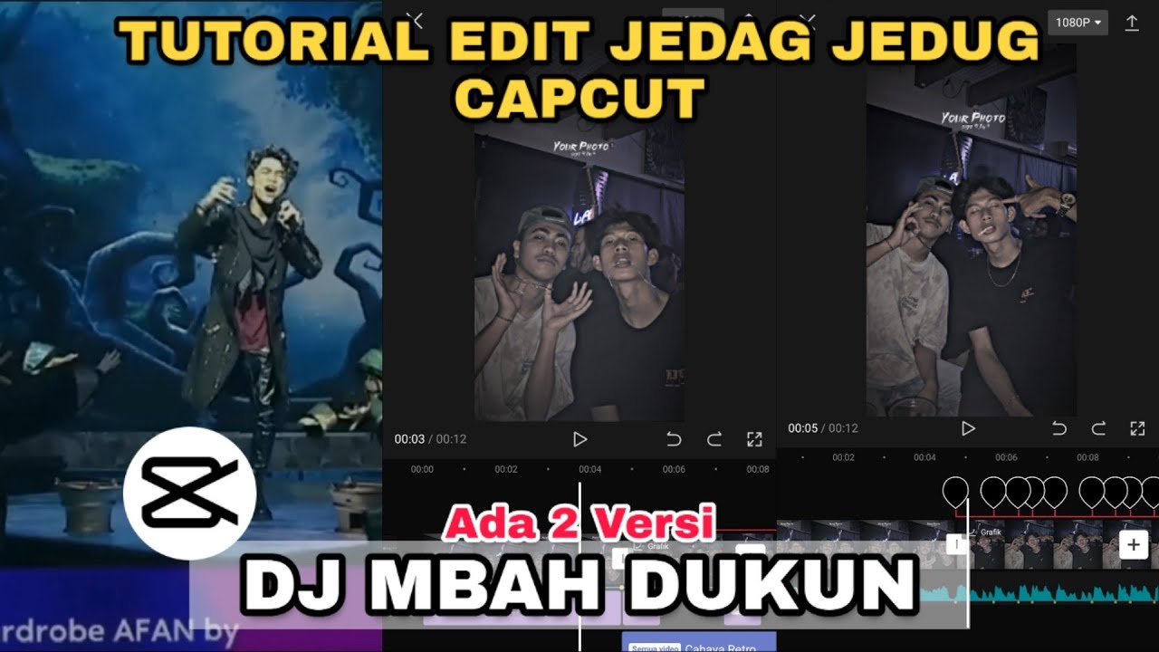 Tutorial Edit Jedag Jedug Capcut DJ MBAH DUKUN || JJ Berjalan x JJ Gelap - YouTube