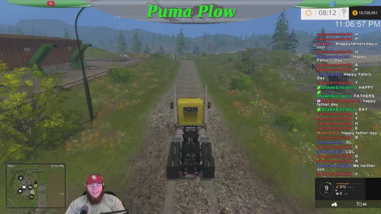 Twitch Bit:Farming Simulator 15 PC Black Rock 06/18/2016 Father's Day ...