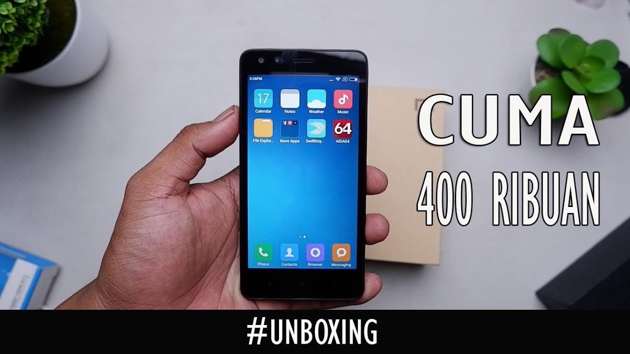 RP. 400 RIBUAN UNBOXING REDMI 2 - YouTube