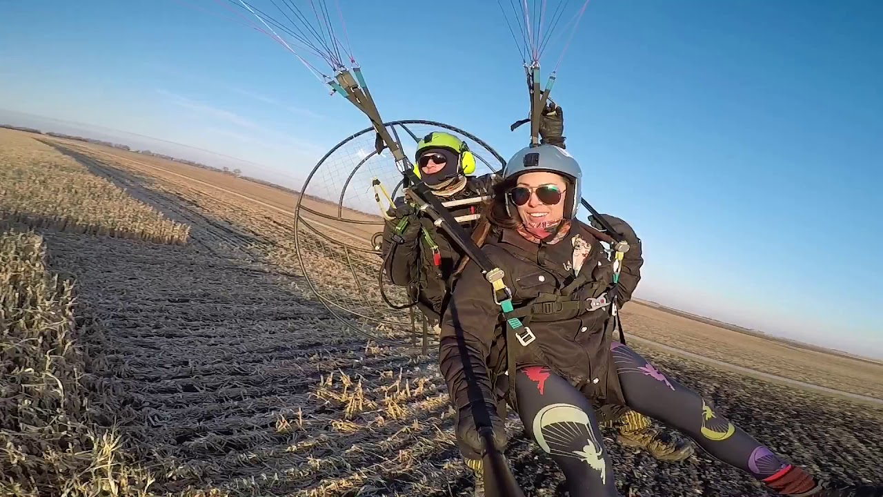 Sunset PPG tandem - YouTube