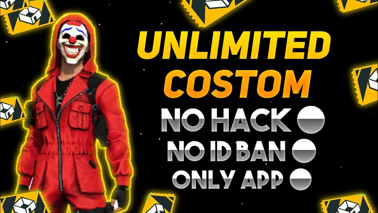 Free Fire 😱 Unlimited Custom room card || new app 2021 || 😱 - YouTube