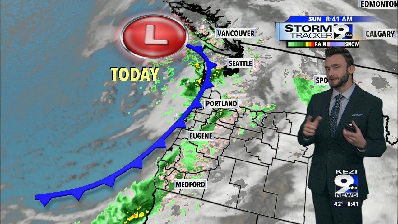 Sunday morning rain, but afternoon showers and sunbreaks on the way ...