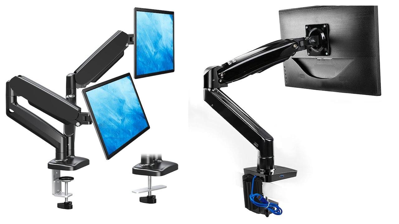 5 Best Monitor Mounts for 1 or 2 Monitors, Fully Adjustable, Tilt, and ...