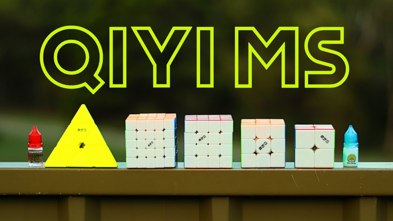 UNBOXING ALL QIYI MS CUBES + Qiyi M Lubes 1&2 | DailyPuzzles | QIYI MS ...
