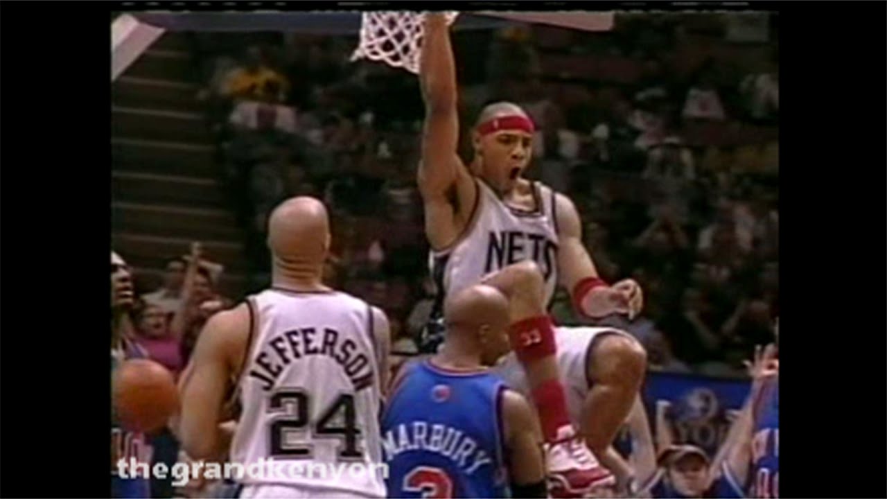 Nets manhandle Knicks again in game 2 of round 1 - YouTube