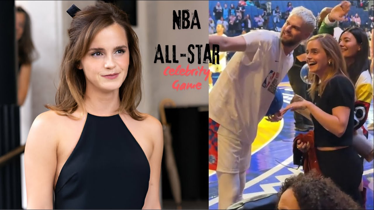 Emma Watson’s Rare Public Appearance at NBA All-Star Celebrity Game ...