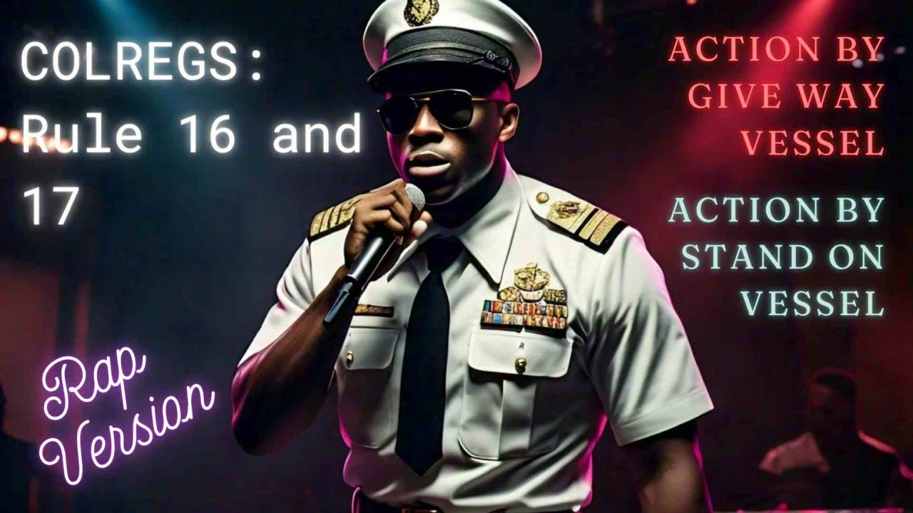 COLREGS but as a rap track: Rule 16 and 17 Action by give-way and stand ...