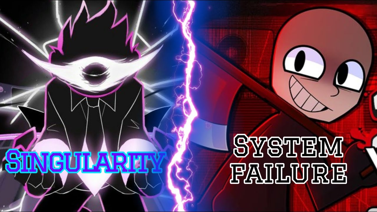 (FNF mashup) Void vs Eteled - Singularity x System failure. - YouTube