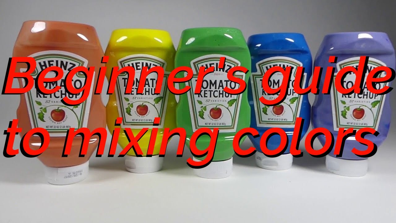 Beginner's guide to mixing colors - YouTube