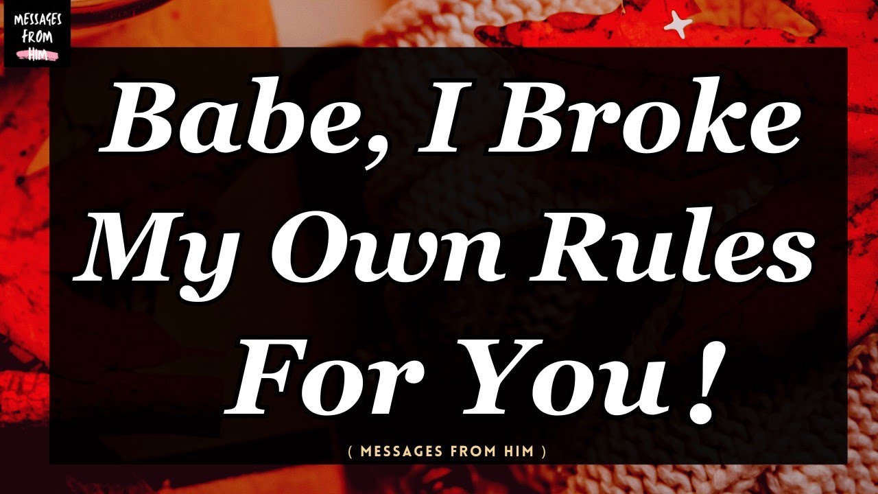Babe, I Broke My OWN RULES For YOU !💝📝🔮 🫂💞🎉👰💕| DM Current Energy Update ...