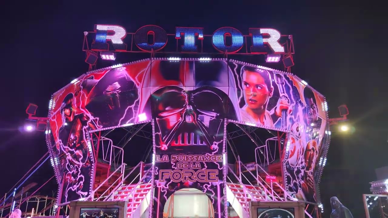 ROTOR - Fête Foraine de Marseillan 2022 - YouTube