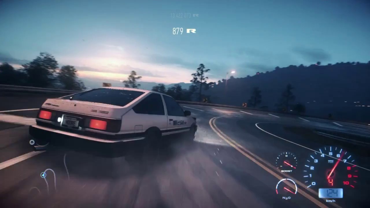 Initial D descente du Mont Akina! - YouTube