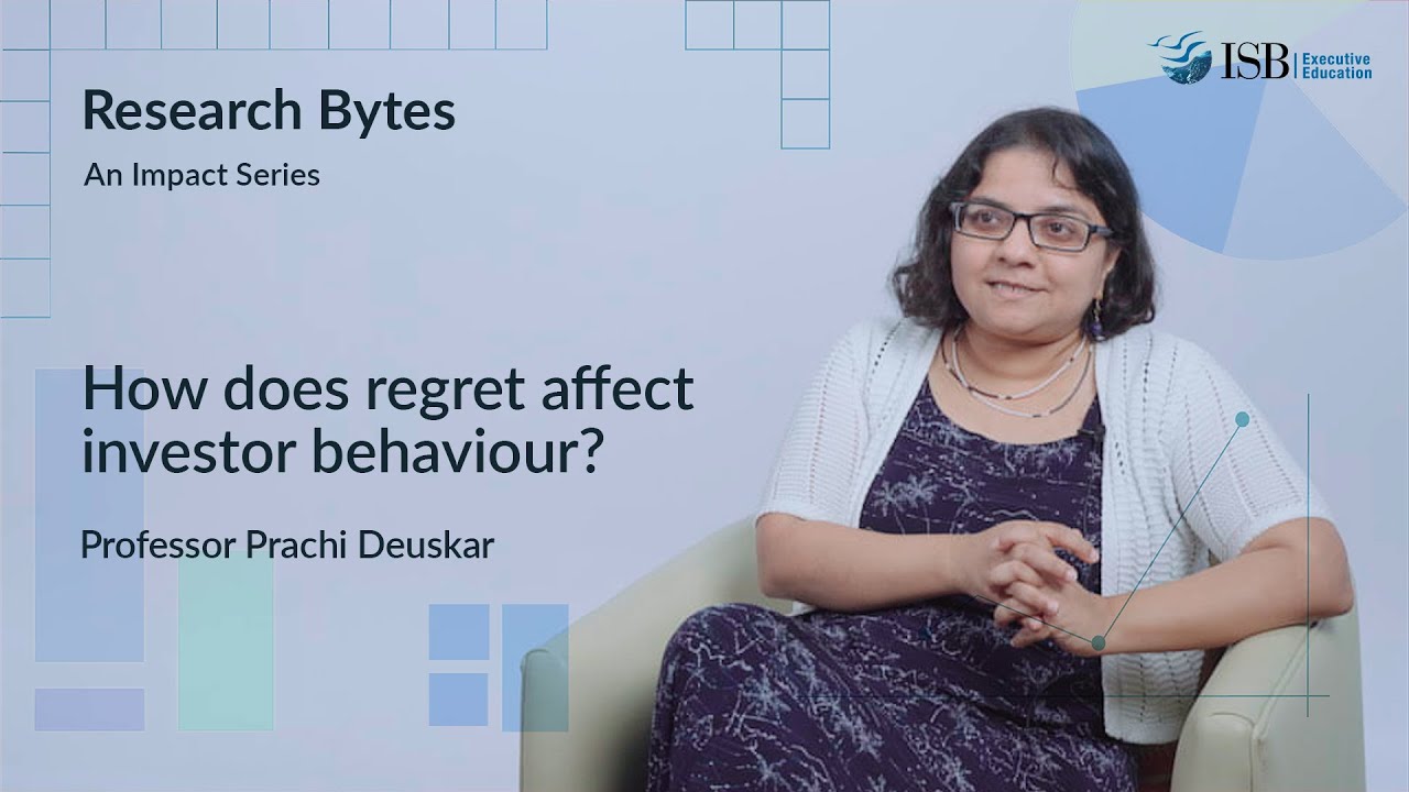 How does regret impact investor behaviour? || Research Bytes Ep 4 ...