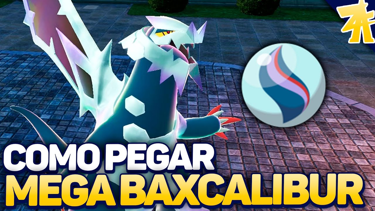 Como pegar MEGA BAXCALIBUR + BAXCALIBRITE em Pokémon Legends Z-A - YouTube