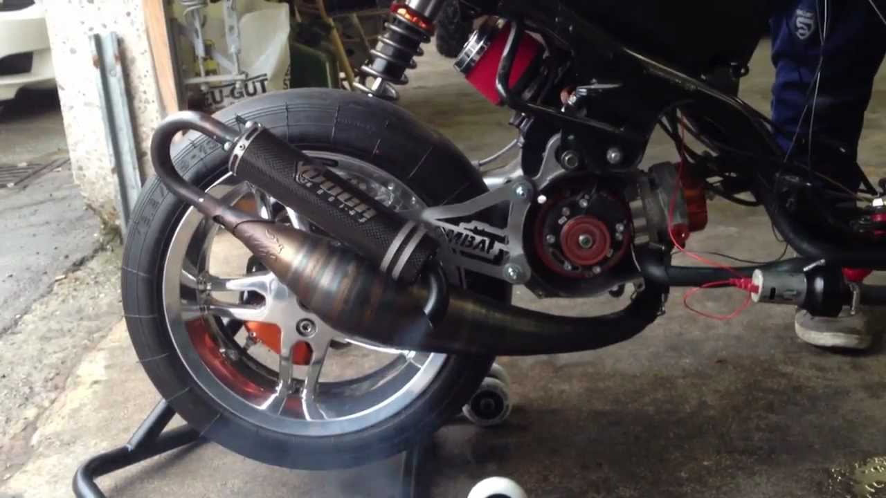 Aerox 70ccm High End Stage 6 R T First run - YouTube