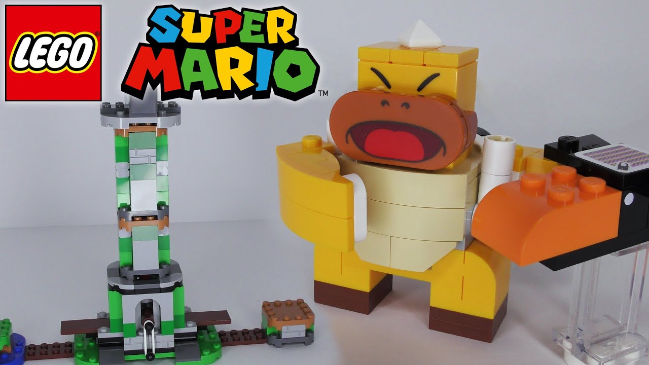 LEGO Super Mario BOSS SUMO BRO TOPPLE TOWER REVIEW! | set 71388! - YouTube