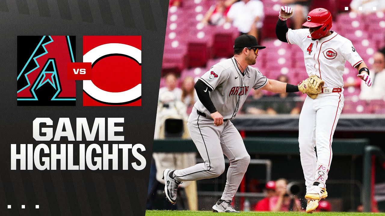D-backs vs. Reds Game 2 Highlights (6/7/25) | MLB Highlights - YouTube