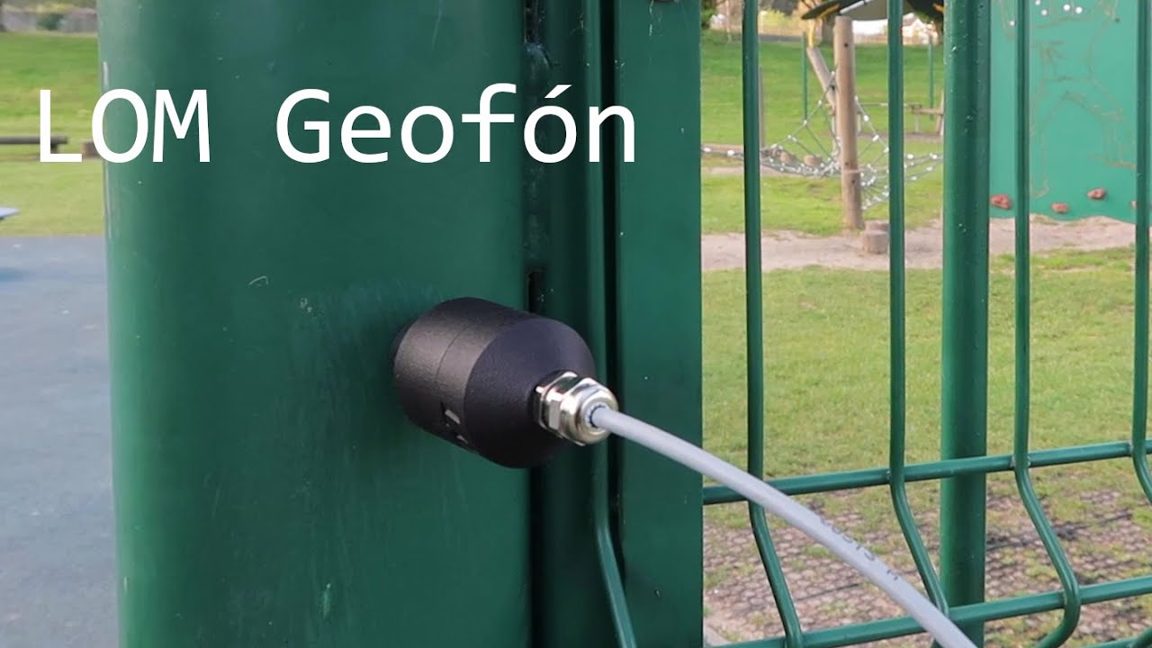 Lom Geofón (geophone) Experiments - YouTube