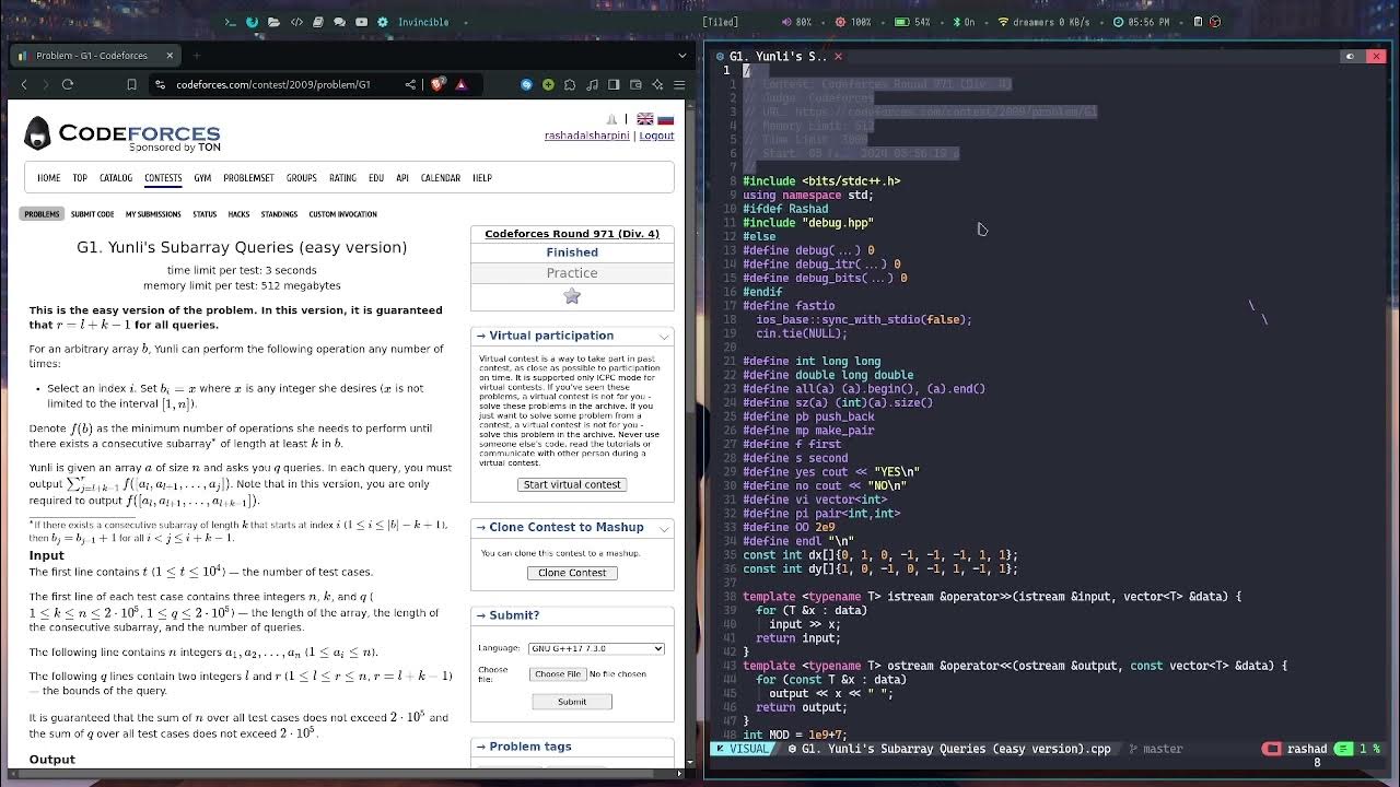 NVIM & Competitive Programming - YouTube