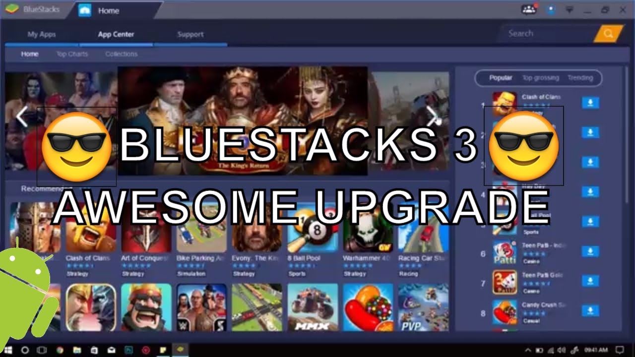 BLUESTACKS 3 : AWESOME NEW UPGRADE - YouTube