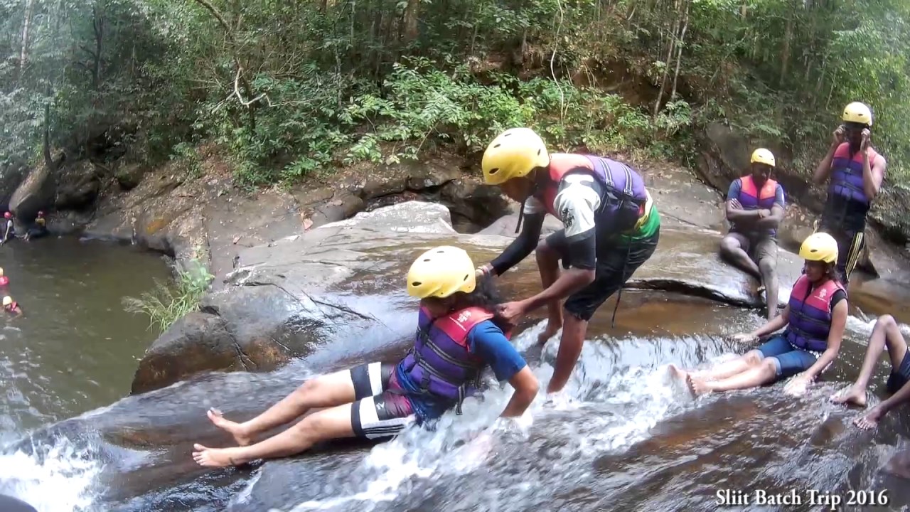 Kithulgala confident jumping | SLIIT Batch trip 2016 - YouTube