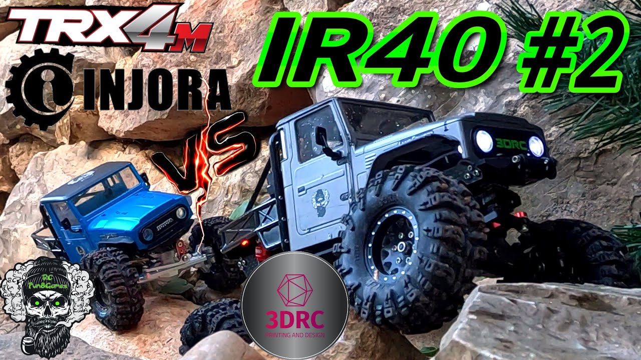 Trx4m Injora IR40 Backyard Course Crawling Part #2 #traxxastrx4m # ...
