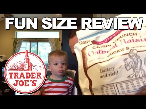 Fun Size Review: Trader Joe's Thin & Crispy Oatmeal Raisin Cookies