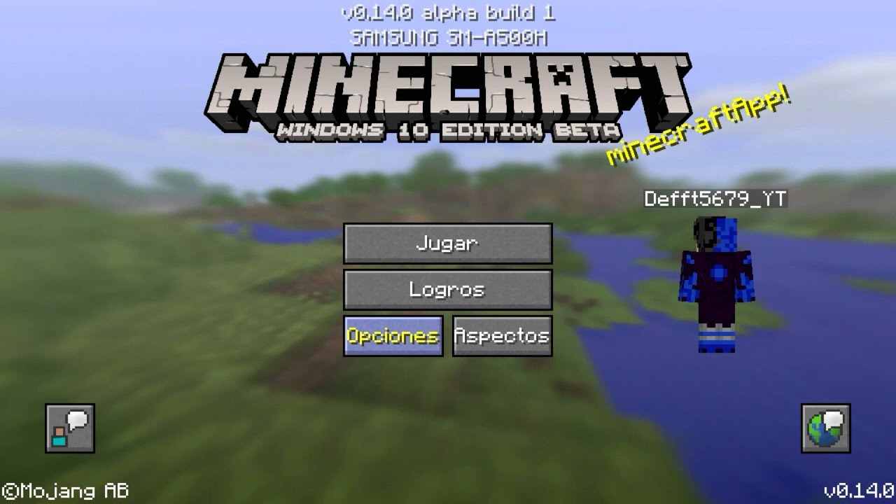 Como personalizar tu MCPE como pc - YouTube