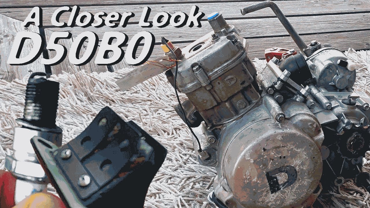A Closer Look at the Details - Derbi D50B0 Engine - YouTube