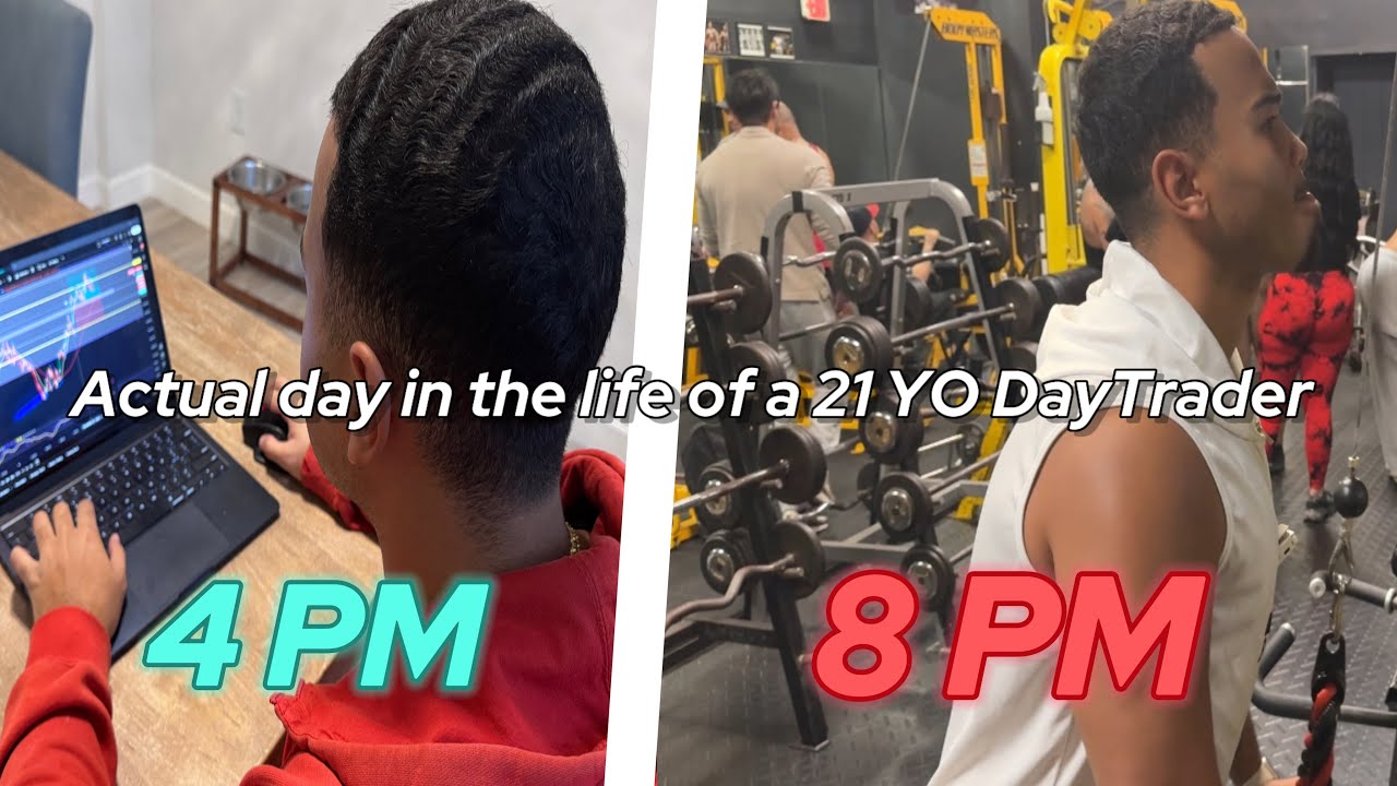ACTUAL day in the life of a day trader (+$19,349) - YouTube