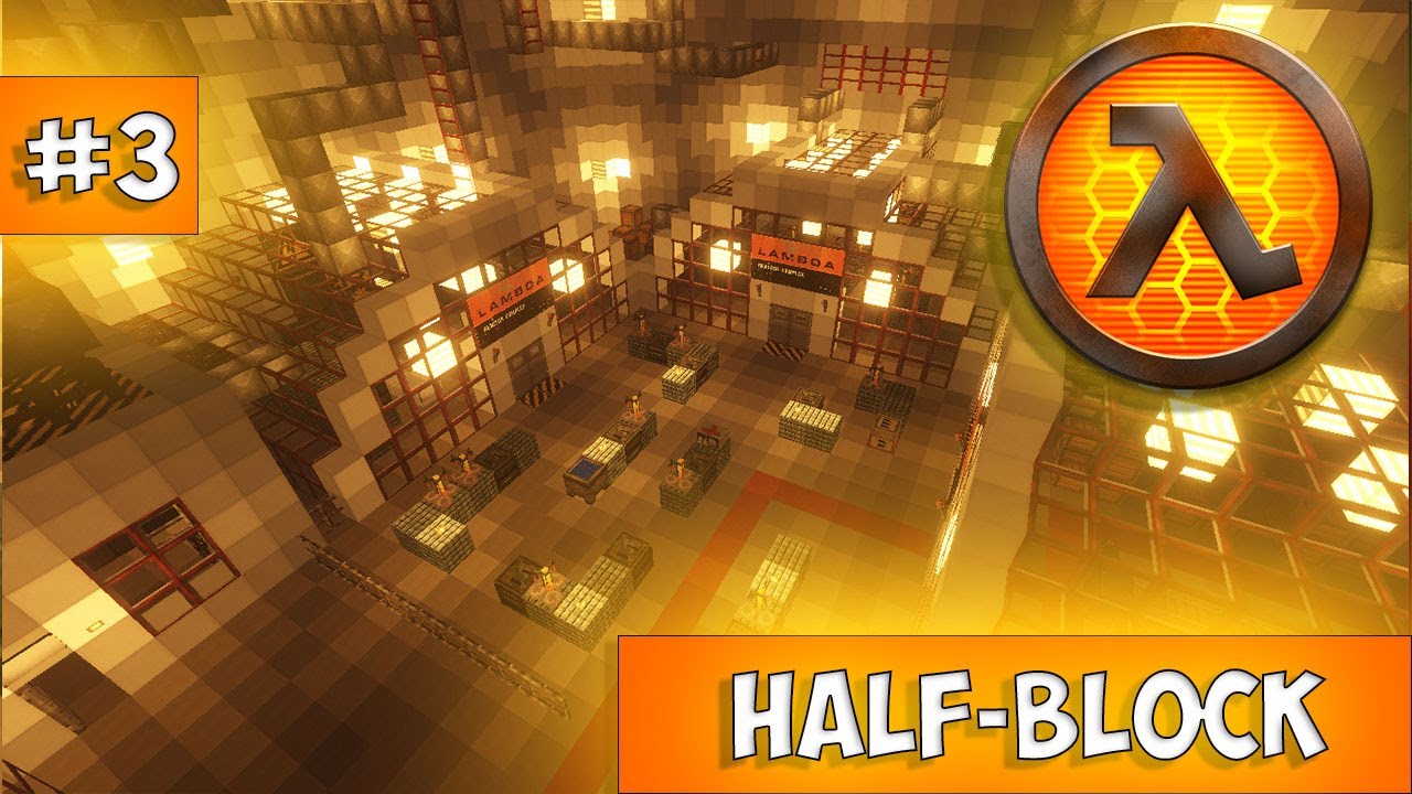 Half-Life в Minecraft (Half-Block) - 3 серия - YouTube