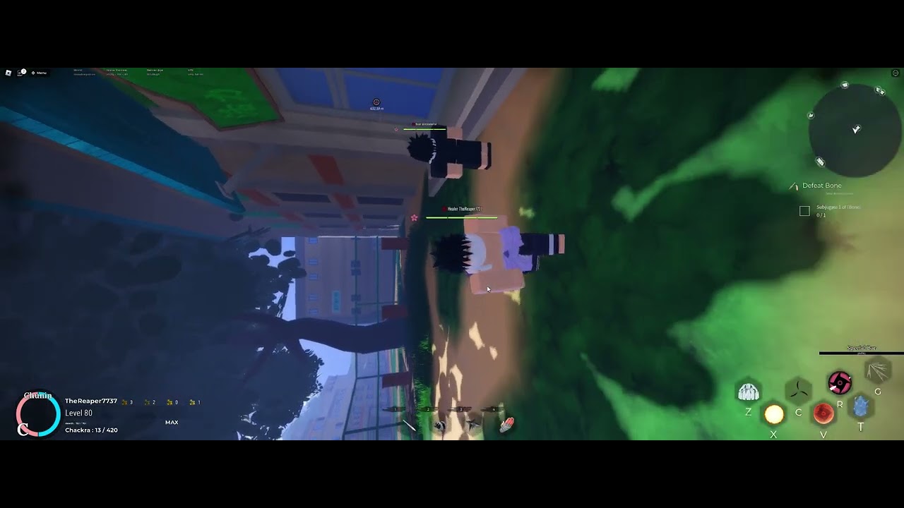 Roblox The Time Of Ninja shift (second) Chackra foot reset bug - YouTube