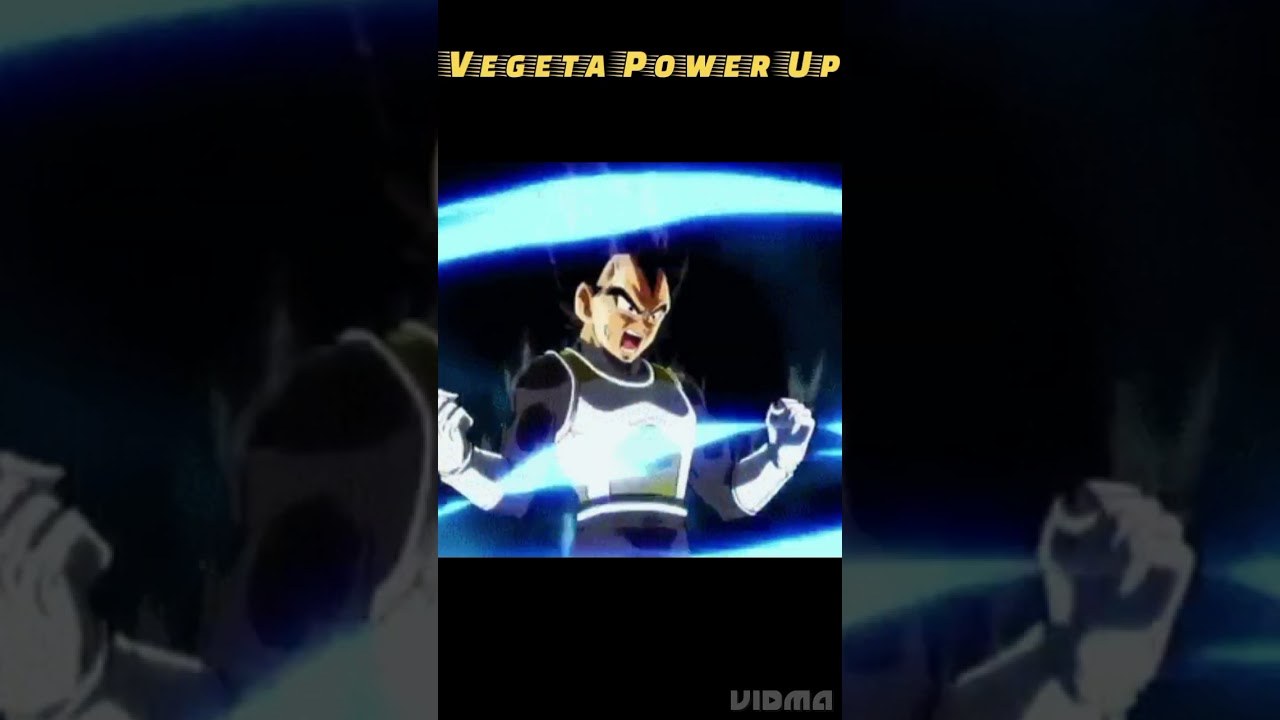 DBz Vegeta Power Up #shorts #dbz #vegeta 🔥 - YouTube