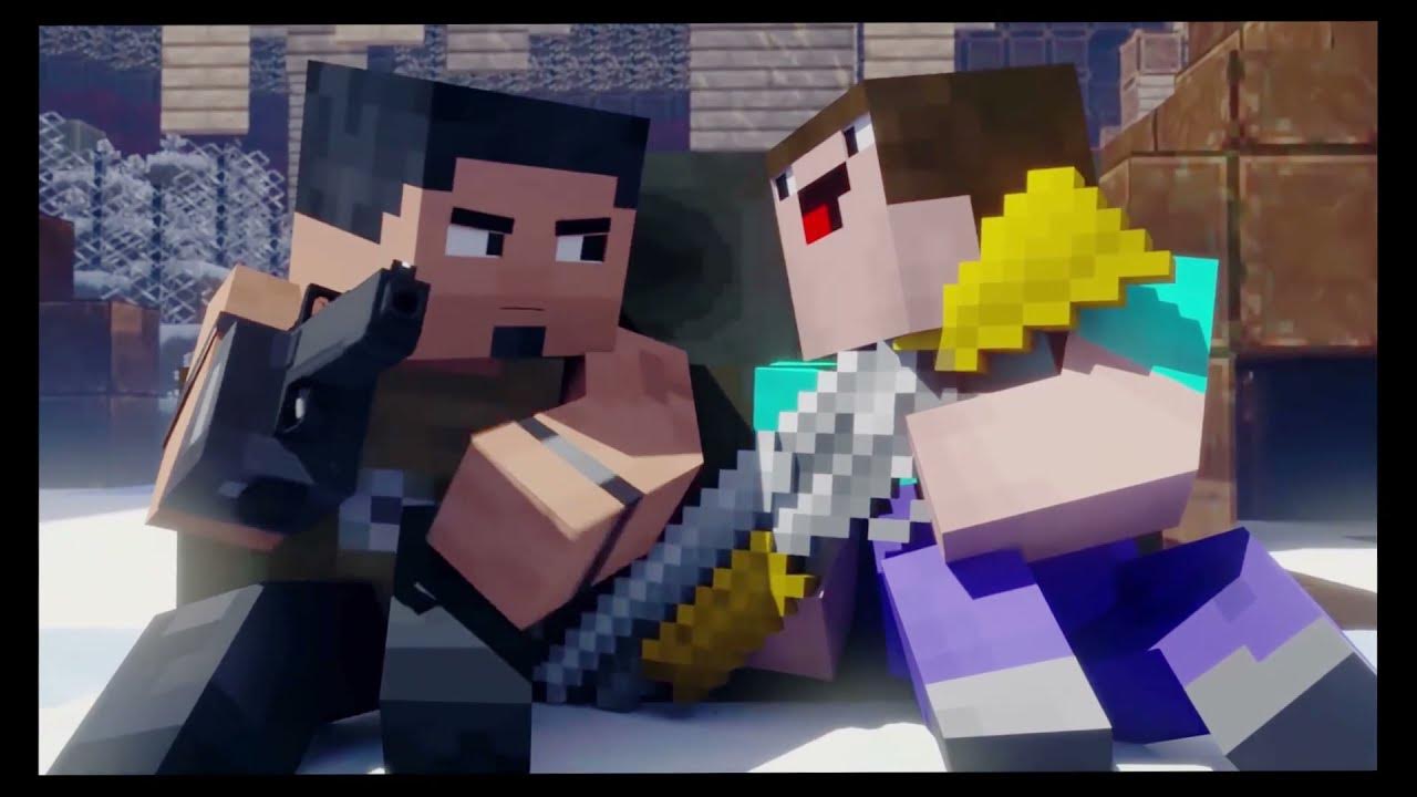Stick Funny Minecraft Animation Zombie Apocalypse 18 Youtube