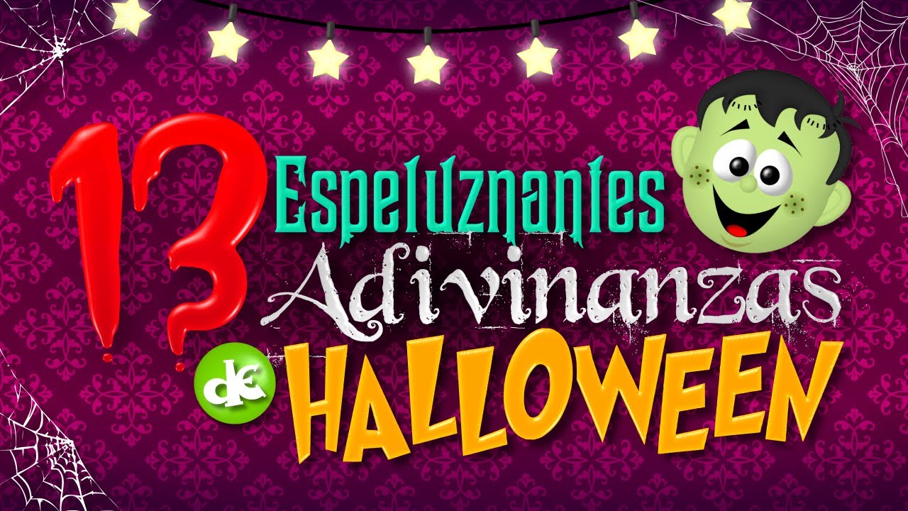 🎃💀 ADIVINANZAS DE HALLOWEEN PARA NIÑOS 👻🐈‍⬛ - YouTube