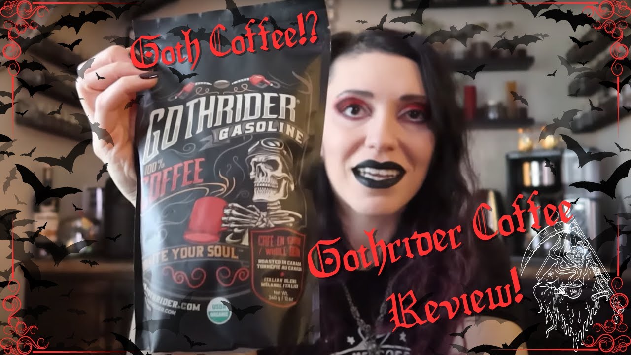 A Goth Coffee Brand!? GOTHRIDER COFFEE Taste, Mixology, and Baking ...