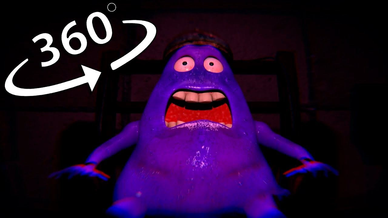 Grimace Shake McDonald's ad 2023 | 360° VR Video IN 4K - YouTube